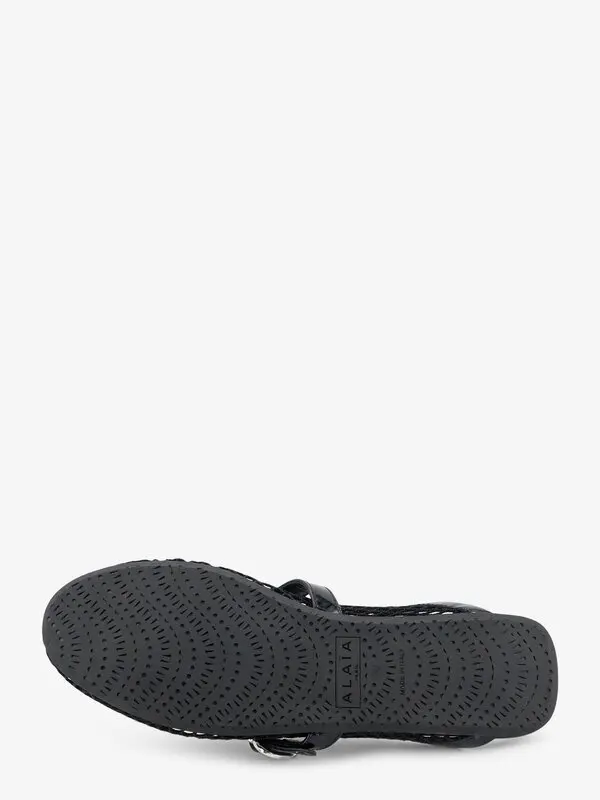 Alaïa Flat Mesh Sandals