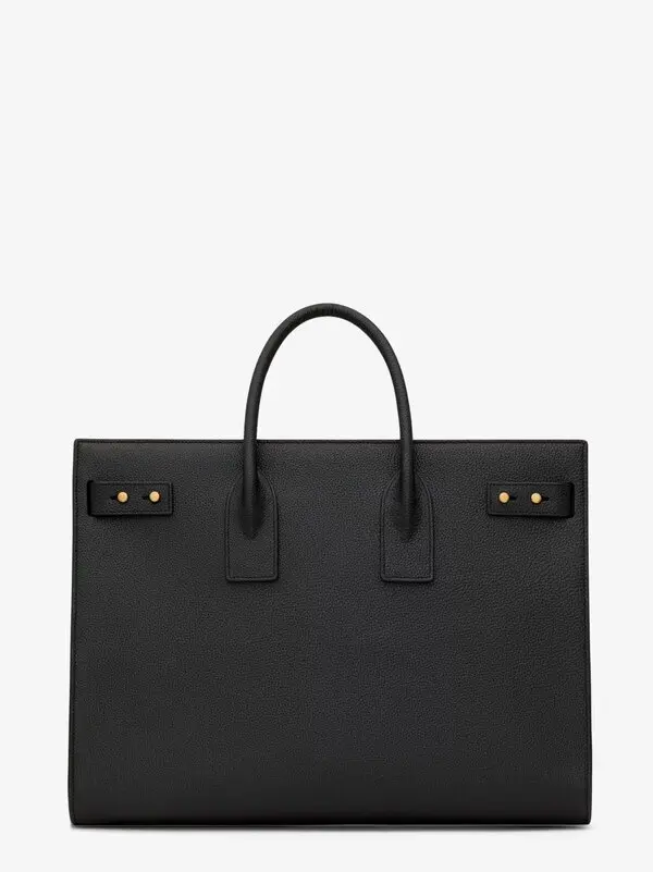 Saint Laurent Sac De Jour Large Leather Shoulder Bag