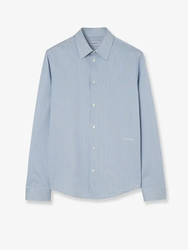 Burberry Striped Cotton Shirt