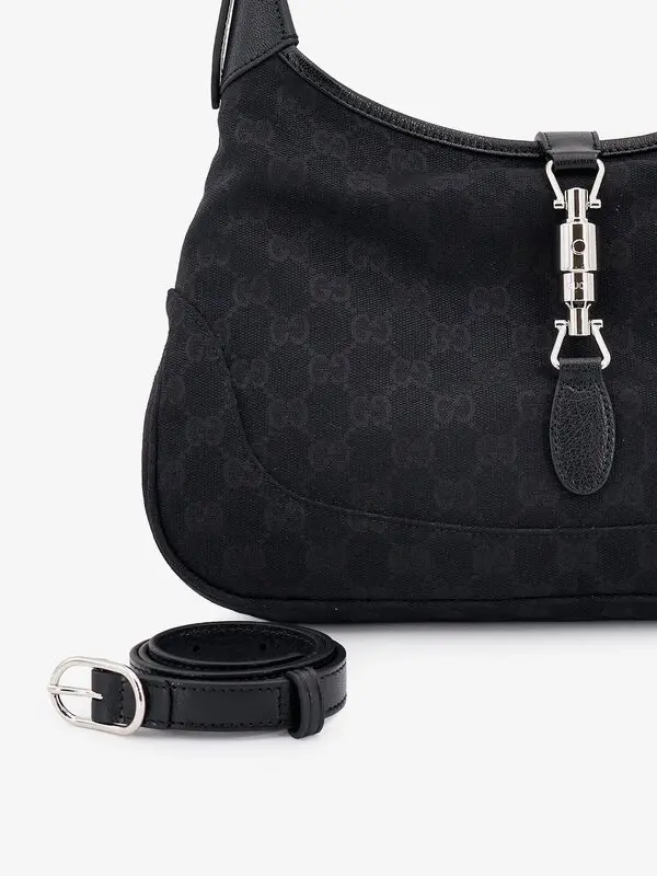 Gucci Jackie 1961 Gg Fabric Shoulder Bag