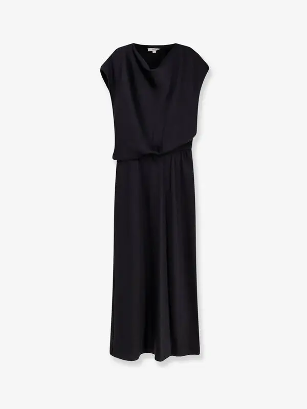 Vince Satin Long Dress