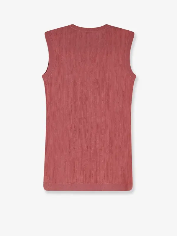 JOSEPH Calife Silk And Cotton Tank Top - Pink