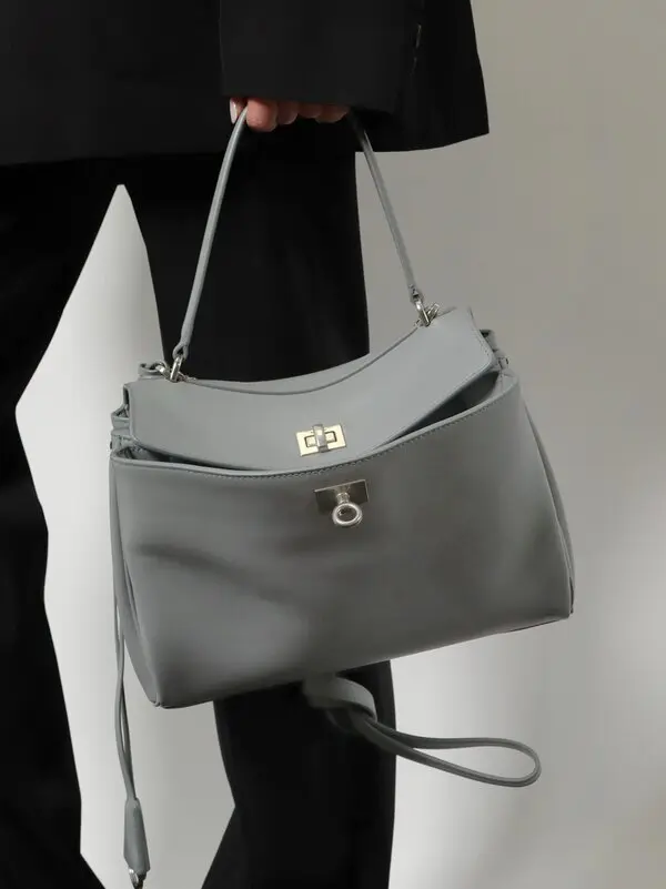Balenciaga Rodeo Leather Crossbody Bag