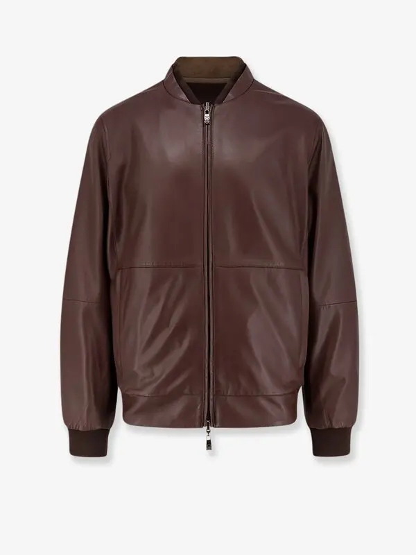 Corneliani Reversible Leather Jacket