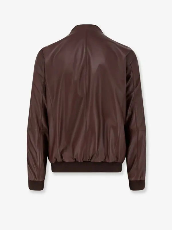 Corneliani Reversible Leather Jacket