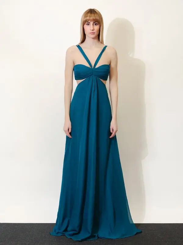 Retrofete Meira Chiffon Dress