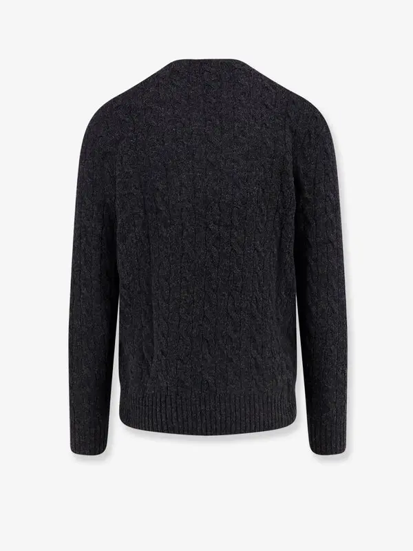 Polo Ralph Lauren Wool And Cashmere Cable Knit Crew Neck Sweater