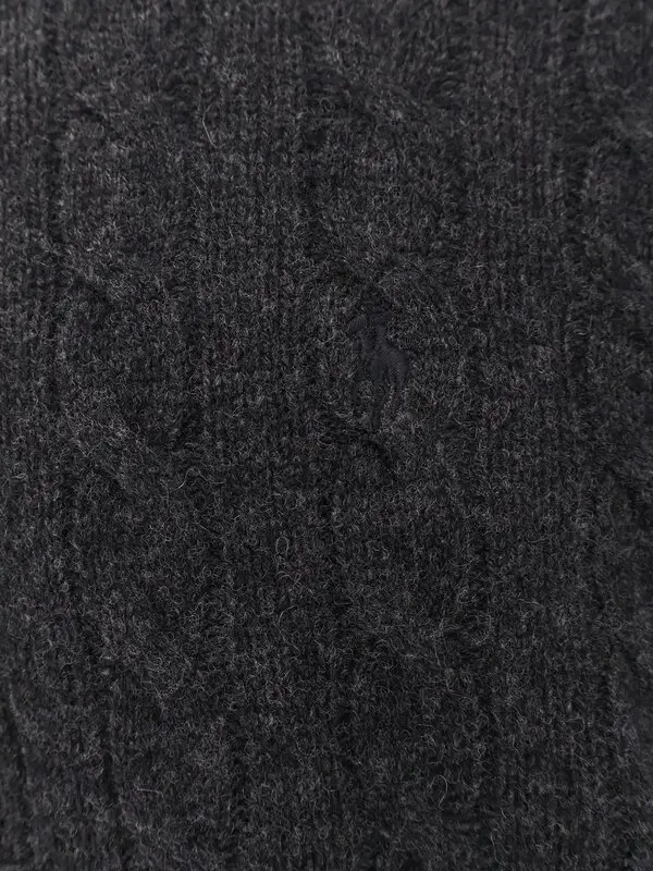 Polo Ralph Lauren Wool And Cashmere Cable Knit Crew Neck Sweater