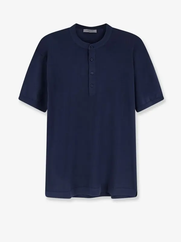 Corneliani Cotton T-shirt - Blue