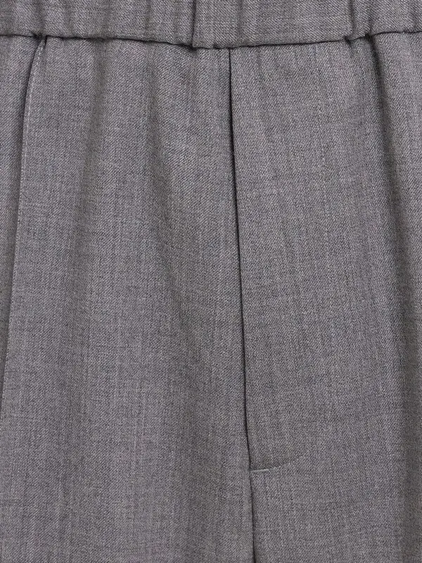 SEVEN GAUGE Light Wool Trousers