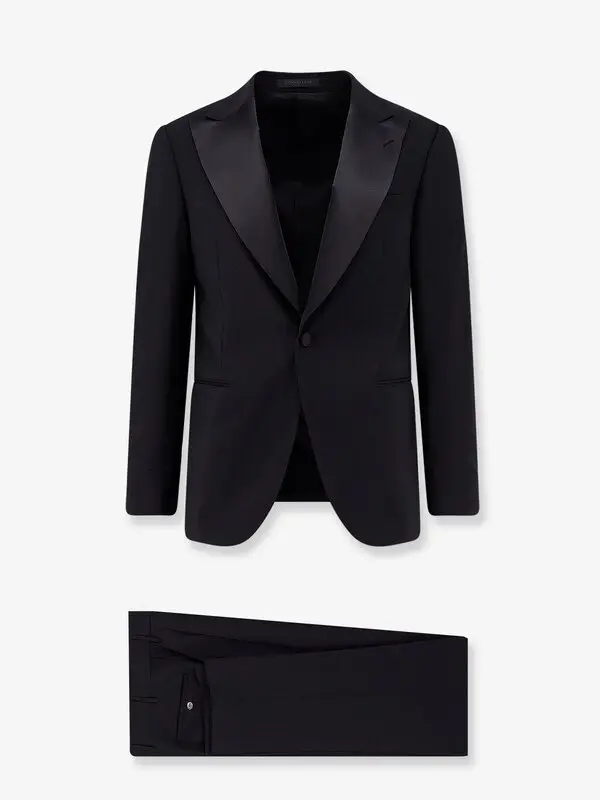 Corneliani Virgin Wool And Mohair Tuxedo