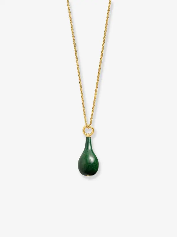 TOTEME Medium Jade Drop Necklace