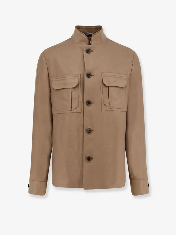 Corneliani Leather Jacket