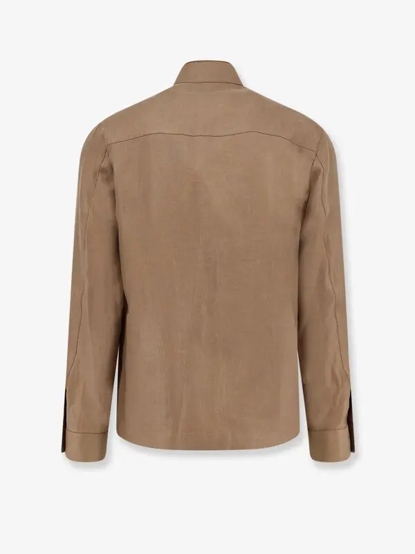 Corneliani Leather Jacket