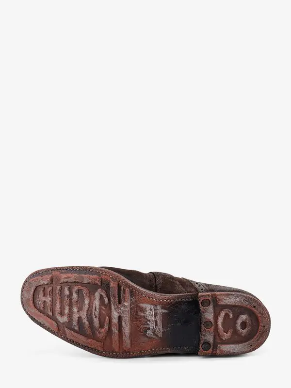 Church's Shanghai Loafers In Vintage-effect Suede