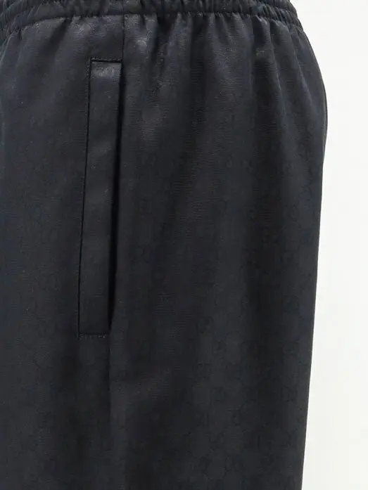 Gucci Leisure Gg Cotton Trousers