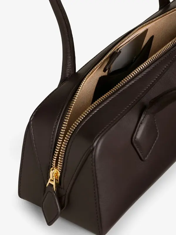 Alaïa Le Teckel Medium Leather Shoulder Bag