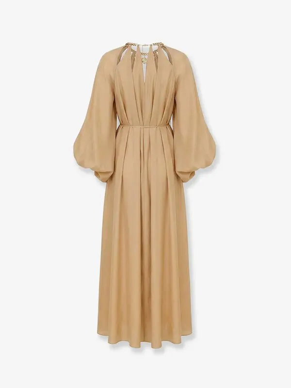 Zimmermann Mahon Long Silk Dress