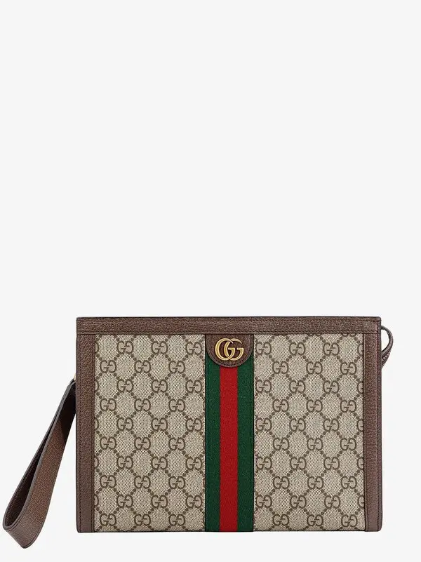 Gucci Ophidia Gg Fabric Clutch Bag