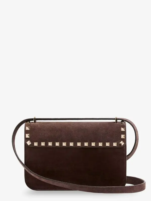 Valentino Garavani Rockstud Suede Crossbody Bag