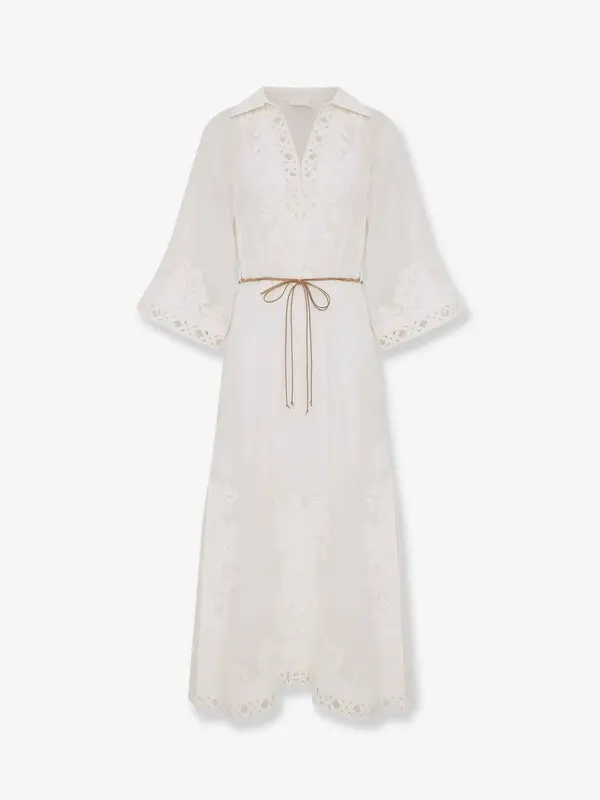 Zimmermann Indra Long Ramie Dress