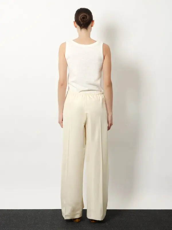 THE ROW Beta Silk Trousers