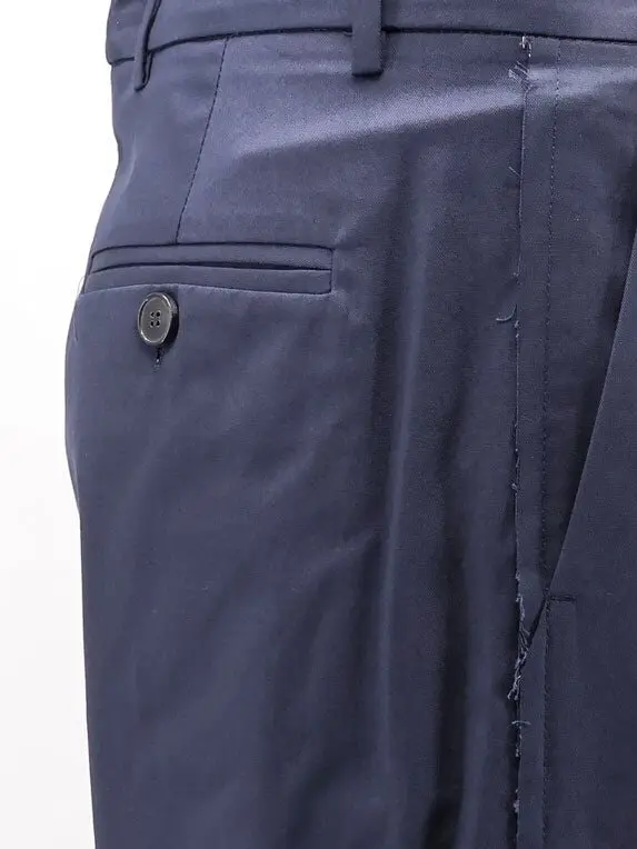 AMARANTO Cotton Trousers