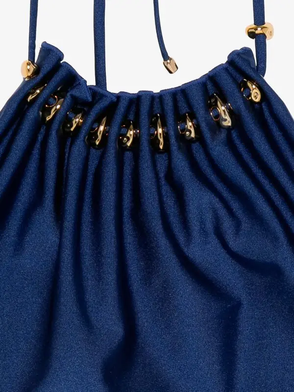 Zimmermann Aster One-piece Swimsuit - Blue
