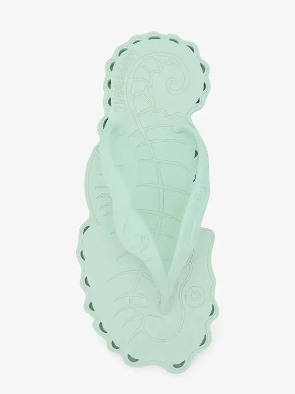 Zimmermann Seafoam Thong Rubber Sandals
