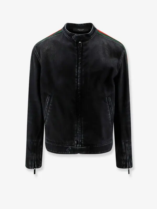 Gucci Denim Jacket Certified Cotton Jacket With A Faded Effect