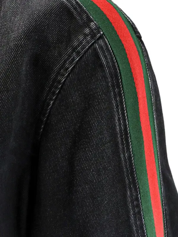 Gucci Denim Jacket Certified Cotton Jacket With A Faded Effect