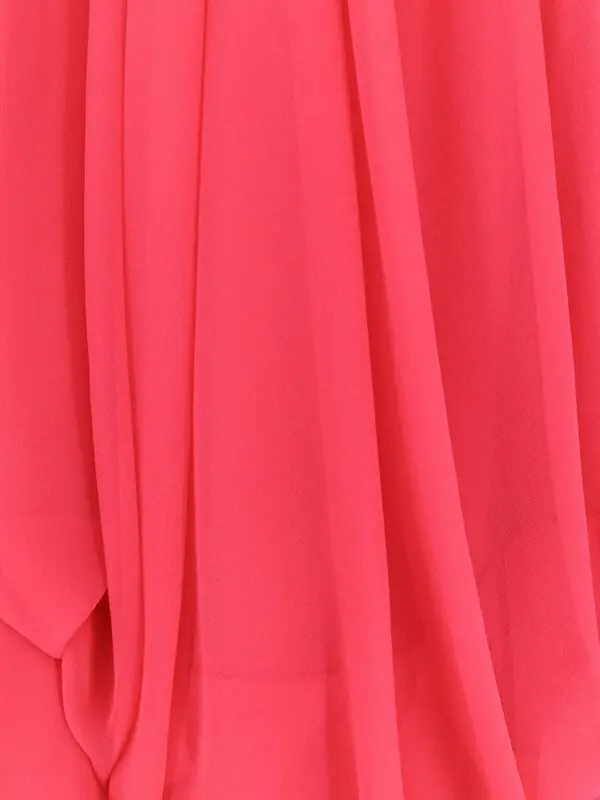 Alberta Ferretti Silk Long Dress