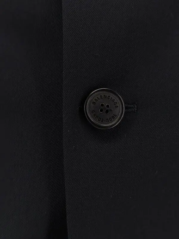Balenciaga Standard Tailored Wool Blazer