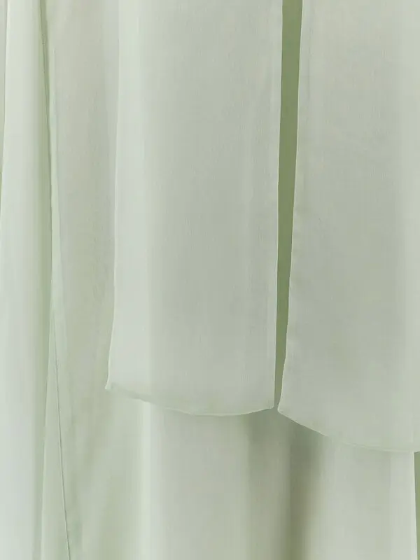 Alberta Ferretti Chiffon Dress
