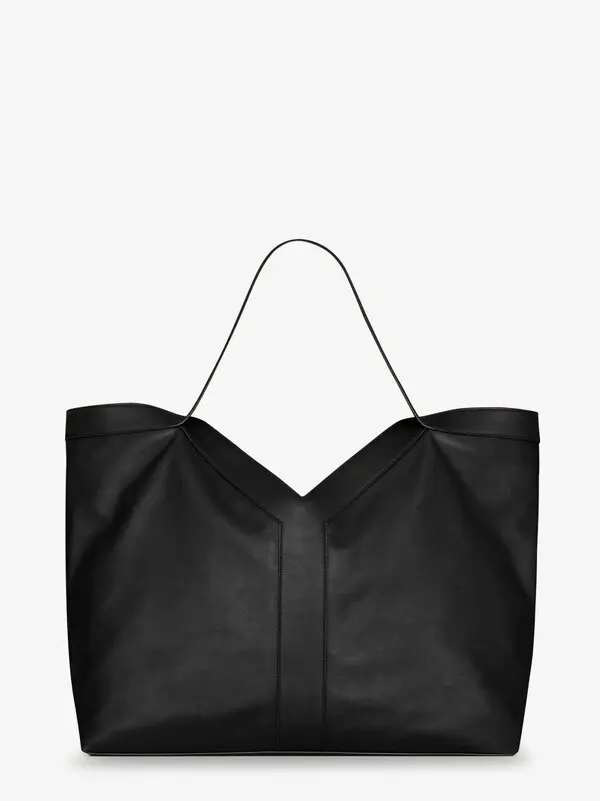 Saint Laurent Y Oversize Leather Tote Bag