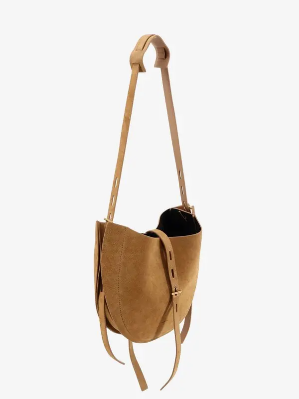 MINOBOSSI Suede Crossbody Bag