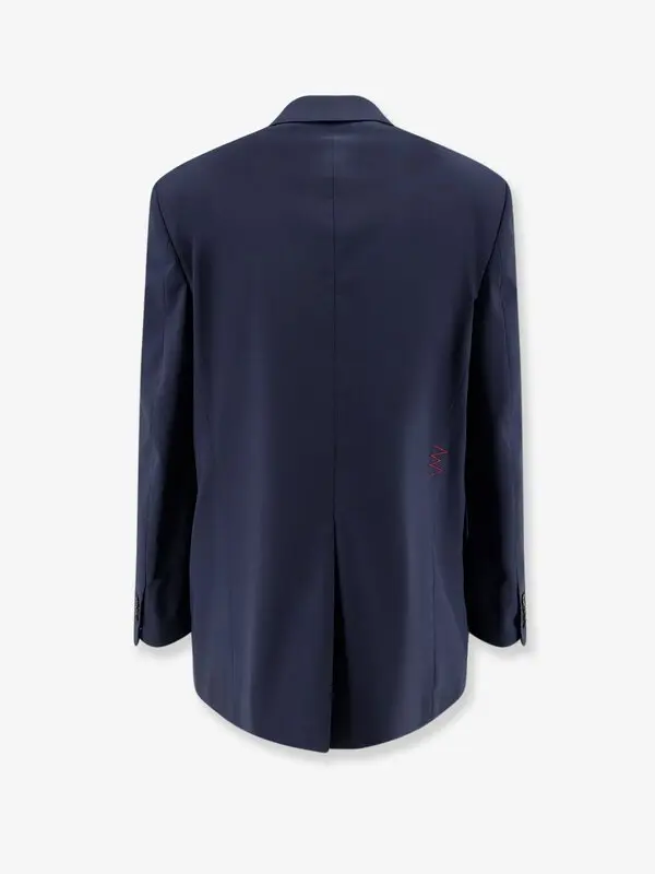 AMARANTO Virgin Wool Blend Blazer