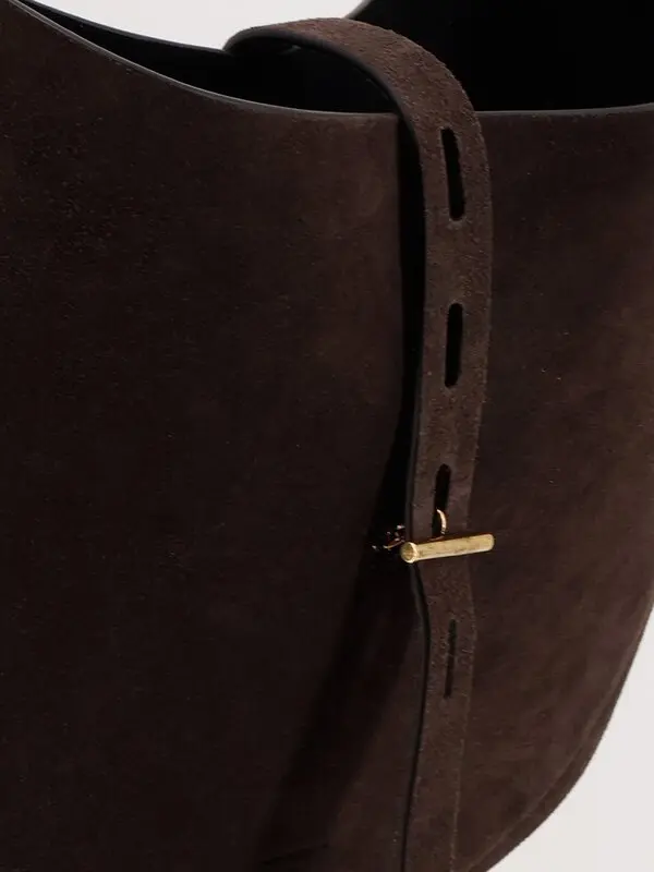 MINOBOSSI Suede Crossbody Bag