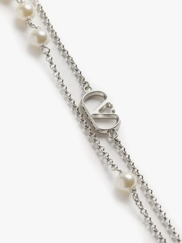 Valentino Garavani Metal Necklace With Finishes