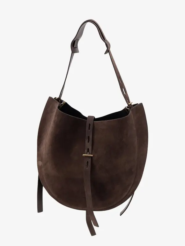 MINOBOSSI Suede Crossbody Bag