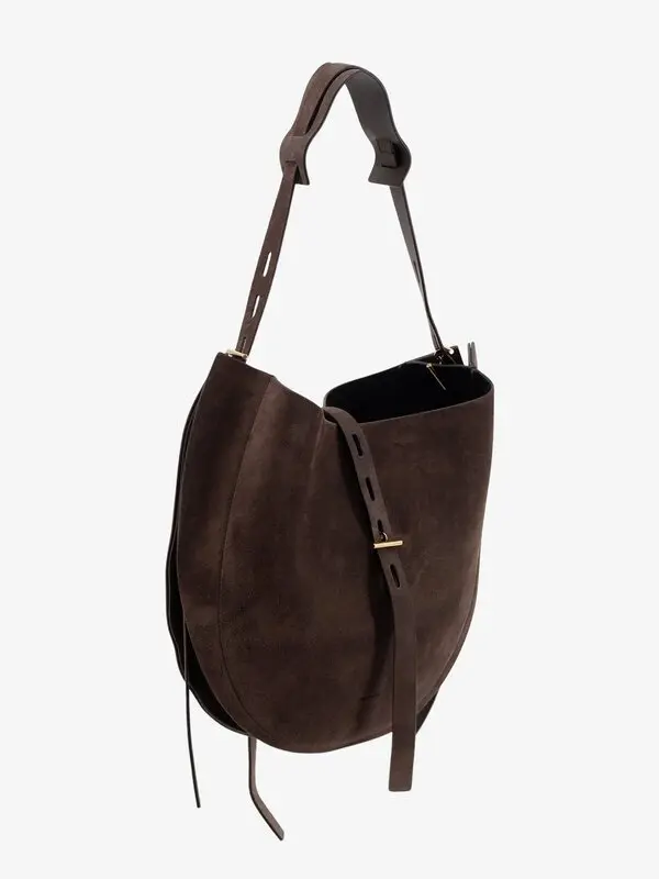 MINOBOSSI Suede Crossbody Bag