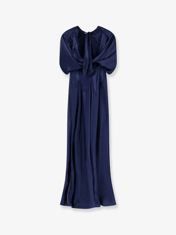 Alberta Ferretti Viscose Long Dress