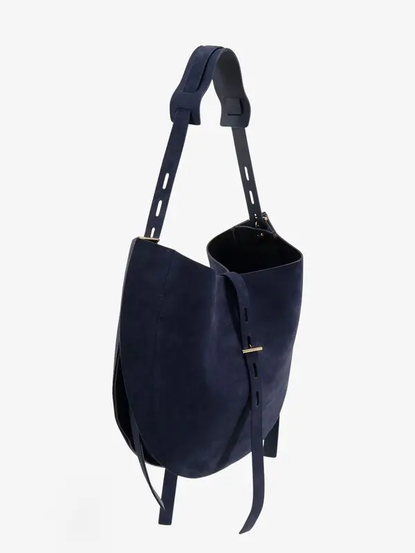 MINOBOSSI Suede Crossbody Bag