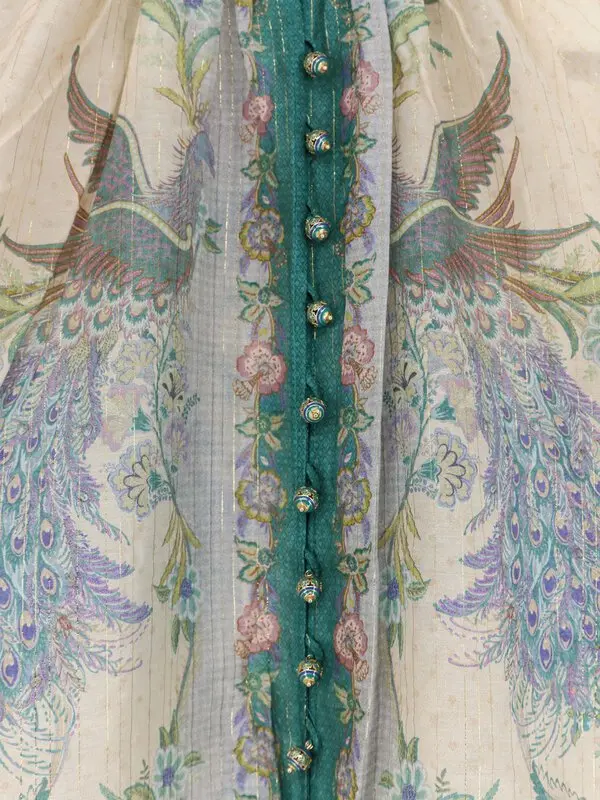Zimmermann Indra Cotton And Silk Shirt