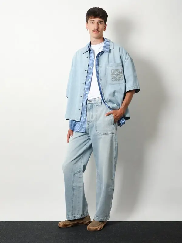 Loewe Paula's Ibiza Madras Cotton Shirt