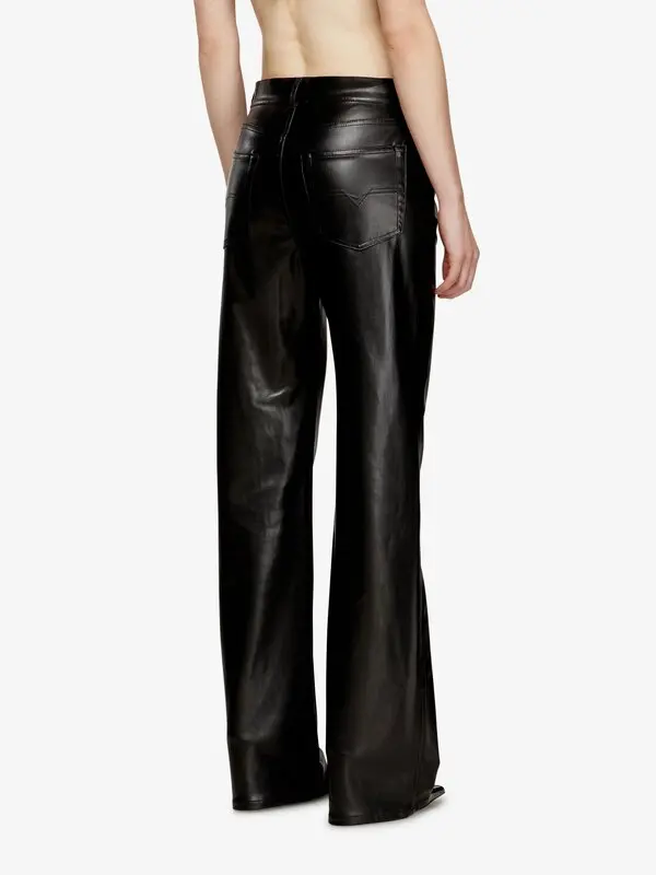 DIESEL® P-lain Faux-leather Trousers