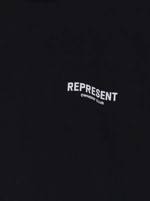 REPRESENT Cotton Sweatshirt With Printed Logo On The Front