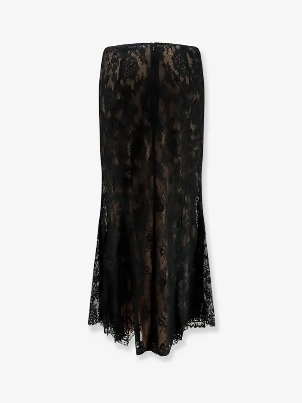 SELF-PORTRAIT Lace Midi Skirt
