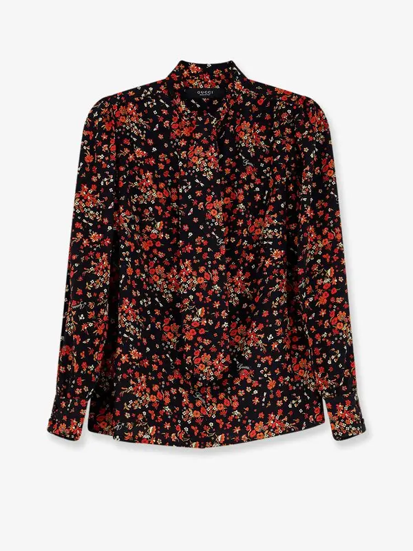 Gucci Printed Silk Shirt