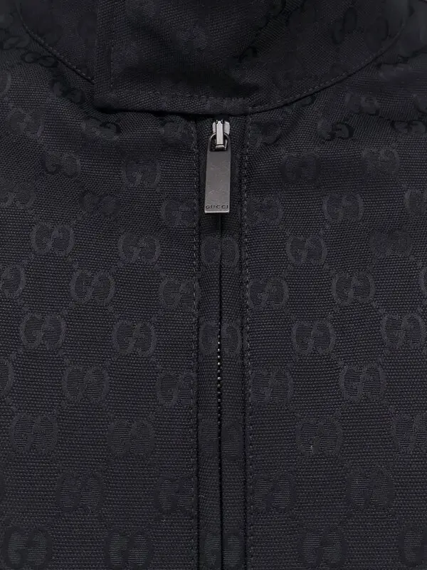 Gucci Gg Cotton Fabric Jacket